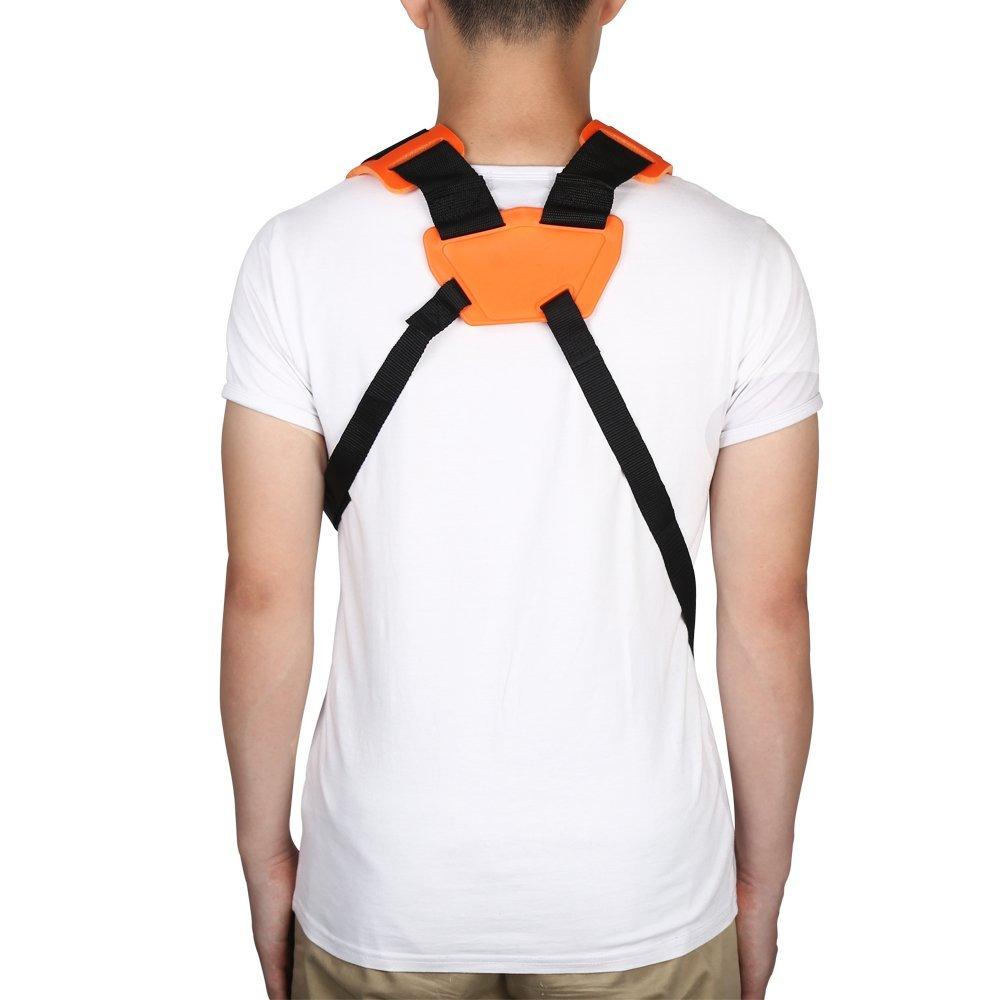 Trimmer Shoulder Strap,Kisstaker Trimmer Harness Strap Double Shoulder ...